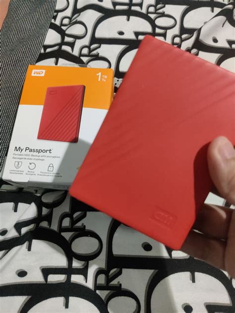 Wd My Passport Red 1tb External Drive Computers And Tech Parts And Accessories Hard Disks