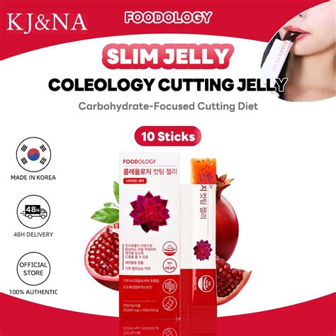 Foodology Coleology Cutting Jelly 25g X 10 Sticks Cuts Carbs