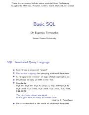 A Comprehensive Guide To Basic SQL Syntax Data Types And Course Hero