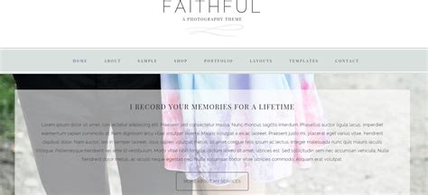 Faithful 3rd Party Genesis Framework Theme Wpoutcast