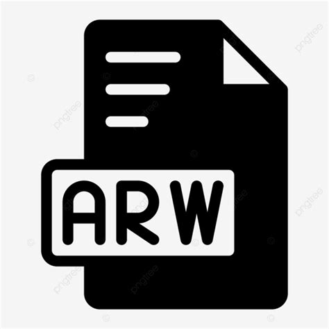 Arw 圖示字形設計圖片擴充格式檔案類型向量圖 Arw 文件 图像文件 圖示檔案格式向量圖案素材免費下載，png，eps和ai素材下載 Pngtree
