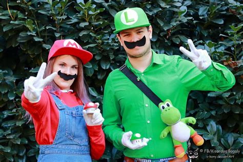 Mario And Luigi By V Kony On Deviantart
