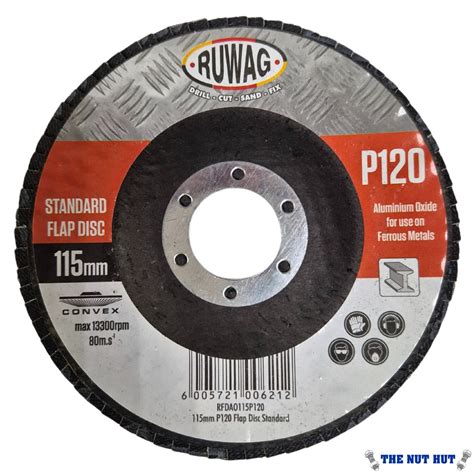 Flapper Disc 115mm P80 Garryson Zirconium The Nut Hut