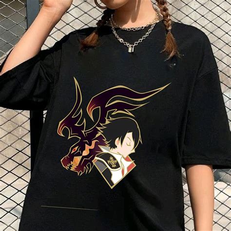 Clive Rosfield X Ifrit Ff16 Chibi Fanart Shirt Ifrit Ff16 Etsy Australia