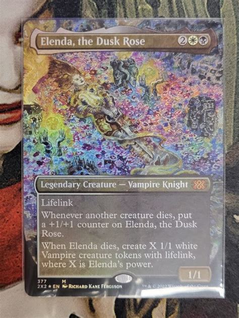Elenda The Dusk Rose V1 Foil Neu Gemäss Beschreibung In Wilen B