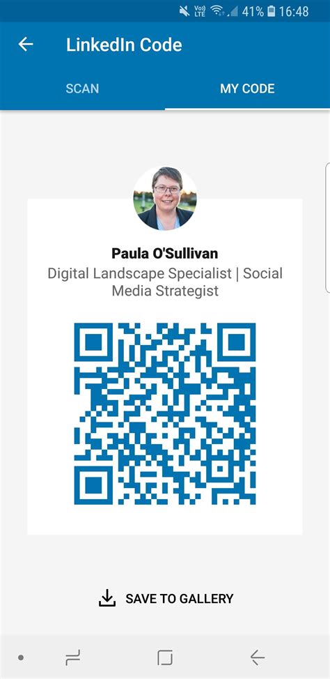 Have You Used The LinkedIn QR Code Possum Digital