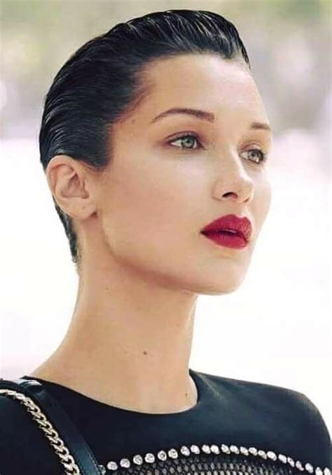 Bella Hadid Vogue Bella Hadid Portrait Bella Hadid Editorial Sleek