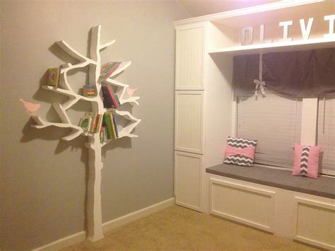 Walls Under Construction DIY Tree Bookshelf