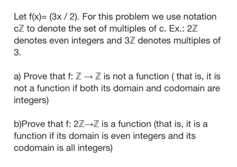 Solved Let F X 3 X 2 For This Problem We Use