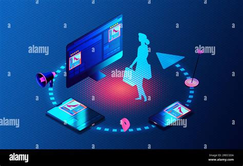 Remarketing Concept Method In Display Advertising Where Ads Are Shown To Users Who Have