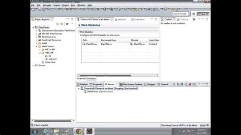 Creating And Deploying A Dynamic Web App In Eclipse And Tomcat Youtube