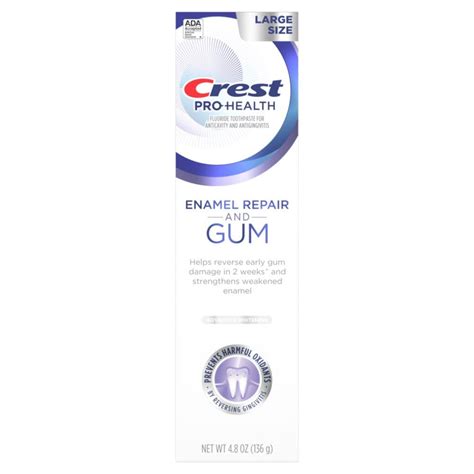 Crest Pro Health Enamel Repair And Gum Toothpaste 48 Oz Anticavity Antibacterial Flouride