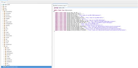 Java What Jar Version Has Xmlconstants Access External Dtd And What Is Its Value Stack Overflow