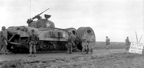 M4 Sherman Medium Tank Mine Exploder T1e3 Later Designated M1 Roller