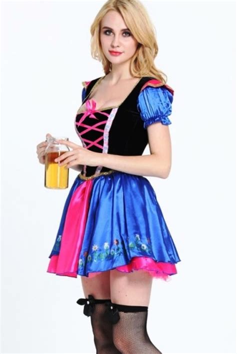 Oktoberfest German French Maid Costume Dress Sexy Erotic Look Magiks