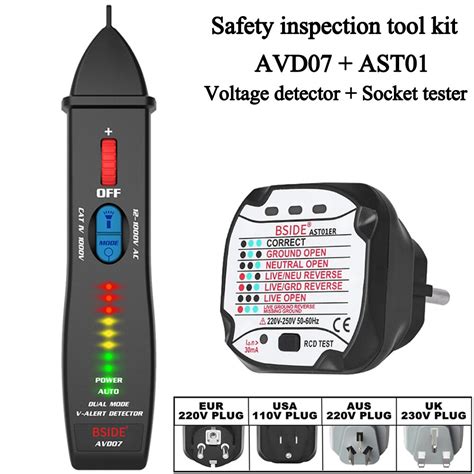 Non Contact Voltage Detector Indicator Bside Avd07 Vicedeal