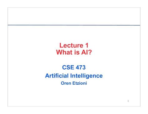 Pdf Lecture 1 What Is Aicoursescse47304aulectures01 Intropdf