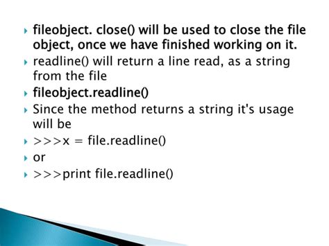 File Handling In Python Using Exception Statement Pptx