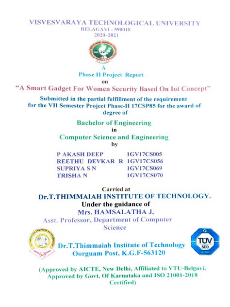 2020 21 cse project report pdf personal identification number