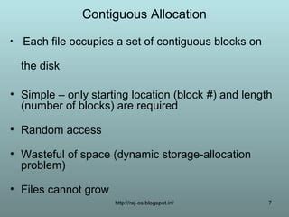 Allocation Methods Continuous Method 47 PPT