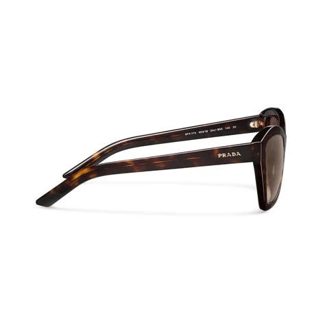 Prada Cat Eye Sunglasses Tortoiseshell Prada Collection Sunglasses Prada Eyewear