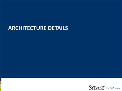 Ppt Sap Sybase Iq 15 Technical Overview Powerpoint Presentation Free Download Id 1048435