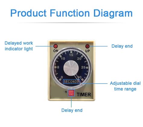 AH Power Digital Timer Delay Timer Time Relay Alibaba Com