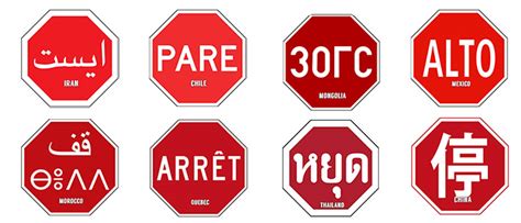 The Difference Between Road Signs Around The World Front Signs