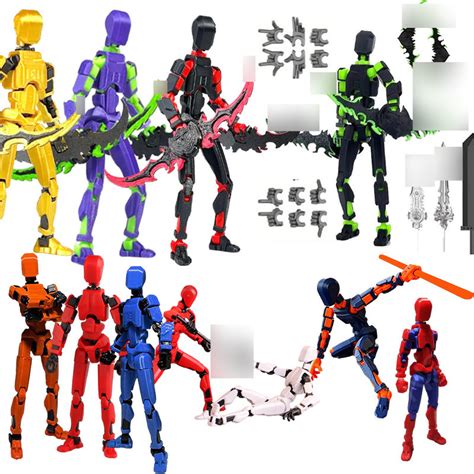 Dummy 13 Lucky Doll Action Figure Joint Movable Assembling Toys Titans