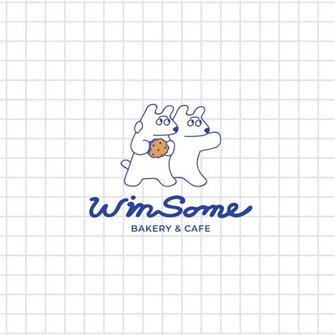 카페 로고 간판 디자인 의뢰 음식 그래픽 디자인 디자인 일러스트 베이커리 로고 디자인