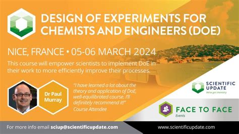 Scientific Update Ltd On Linkedin Doe Experimentaldesign
