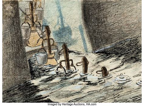 Fantasia The Sorcerers Apprentice Rare Original Storyboard Featuring