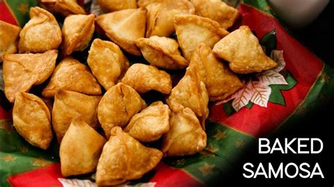 Mini Samosa Recipe Moong Dal Namkeen Baked Samosas Cookingshooking