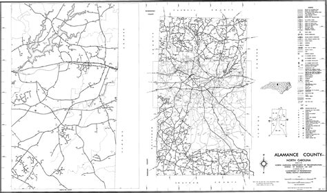 Map Of Alamance County Nc