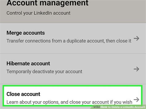 How To Delete A LinkedIn Account With Pictures WikiHow