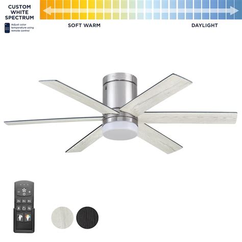 Harbor Breeze Reverdy 44 In Brushed Nickel With Tbd Blades Color