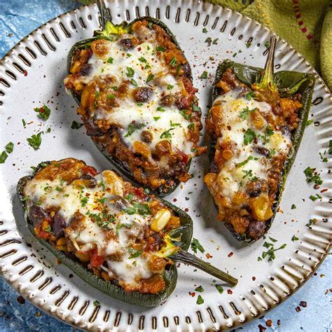 Stuffed Poblanos Recipe