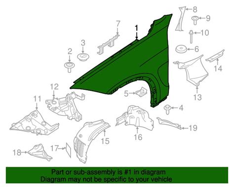 51657418955 Крыло Л Пд Bmw Запчасти на Drive2