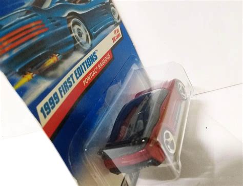 Hot Wheels 1999 First Editions Pontiac Rageous Collector 675 Tulipstuff