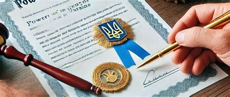 Как составить доверенность на получение документов в Украине
