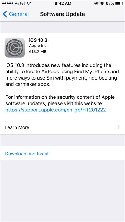 Apple Releases IOS 10 3 And WatchOS 3 2 Updates Here S What S New TelecomTalk