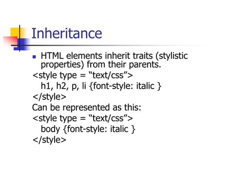 Ppt Understanding Cascading Style Sheets Css Fundamentals