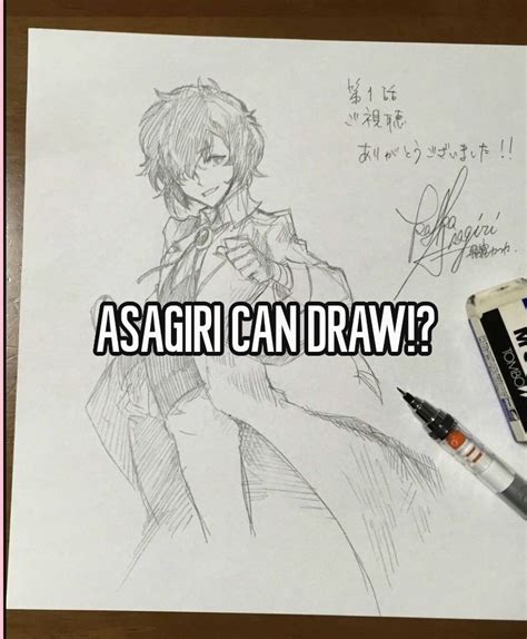 Asagiri Art Is Just Peak Stray Dogs Anime Stray Dog Bungou Stray