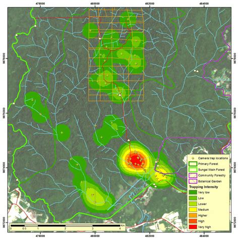 Camera Trapping Intensity Number Of Trapnights Showing High Download Scientific Diagram