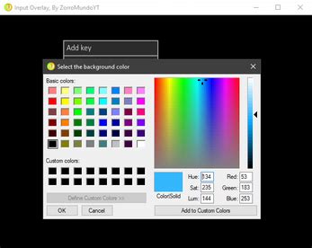 Input Overlay By Zorromundo