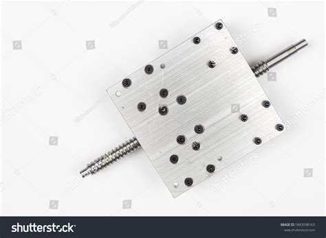 Cnc Machine Z Axis Aluminum Cnc Stock Photo Shutterstock
