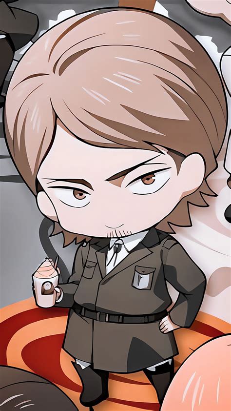 Jean Official Chibi Art Wallpaper Chibi Art Wallpaper Attack On Titan