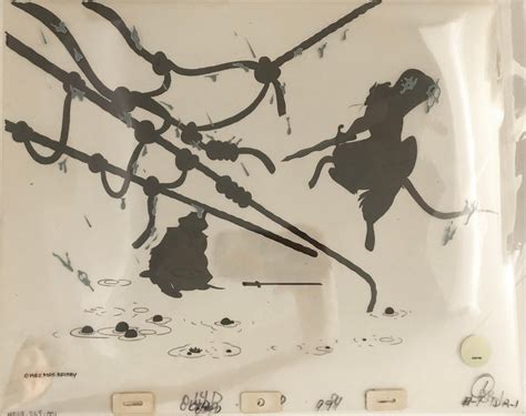 Don Bluth Secret Of Nimh Jenner 1982 Original Production Animation Cel