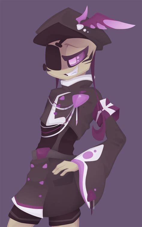 By Zmei Kira Iz Oc Invader Zim Silki Cleric Military Purple Pastel