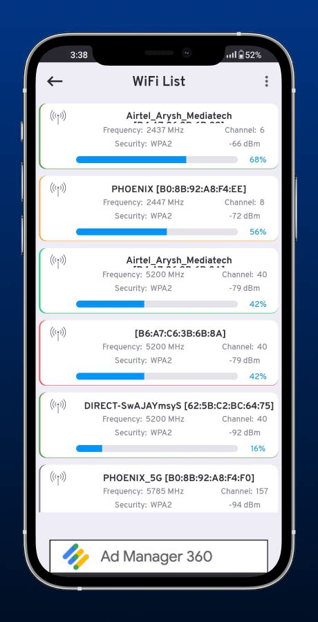 Wifi Analyzer Wifi Test Internet Speed Tester Admob Android App By Vayuandroid